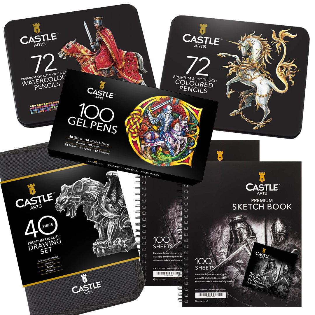 Tous les produits Castle Arts | Crayons d'art, peinture et stylos ...